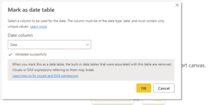 Why mark as date table in Power BI? - Learn DAX