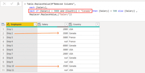 How table.replacevalue power query function works? - Learn DAX